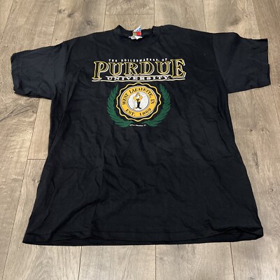 VTG 90s Purdue Boilermakers Midwest Embroidery Made In USA Single ...
