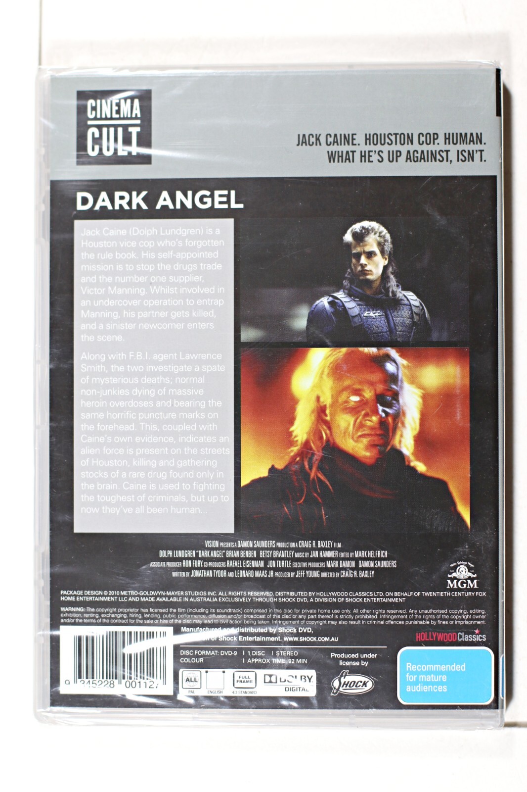 Dark Angel - Dolph Lundgren - New Sealed Region 0 DVD 9345228001127| eBay