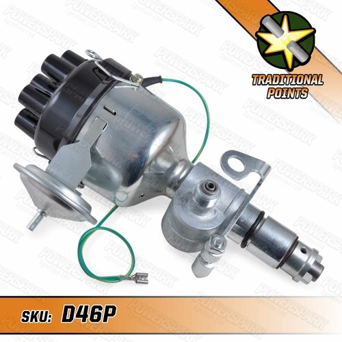 Triumph Points Distributor 6 Cylinder with tacho complete TR6 GT6 Delco ...