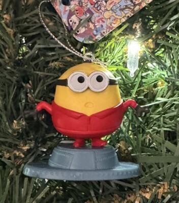 2025 Minion Scared Dave Despicable Me Christmas Tree Ornament Gru New ...