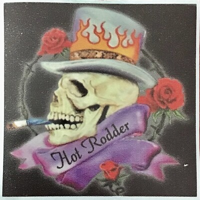 RAT ROD HOT ROD CHOPPER RAT FINK MOTORCYCLE DECAL STICKER VINTAGE ...