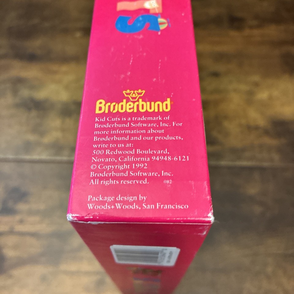 Kid Cuts by Broderbund for Macintosh 3.5" Disk Educational Game ...