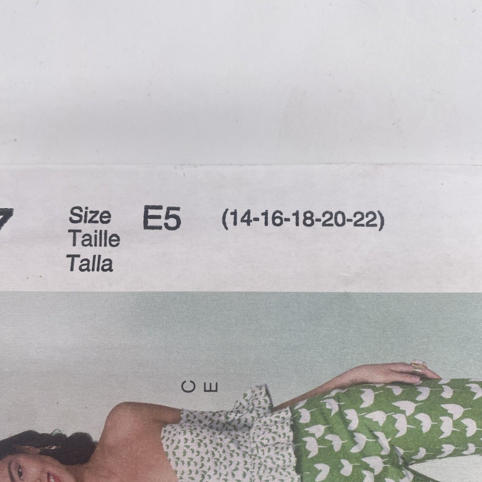 McCalls Sewing Pattern M7937 Womens Top Pants Size 14 16 18 20 22 | eBay UK