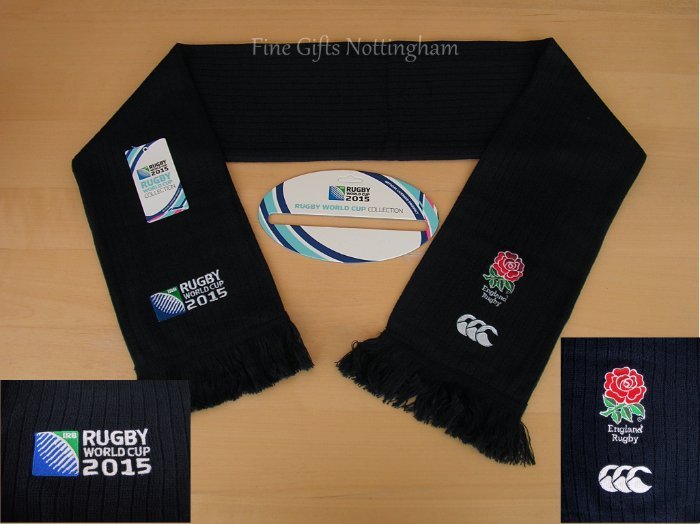 2015 Rugby World Cup Scarves England Wales Italy France Canada Webb ...