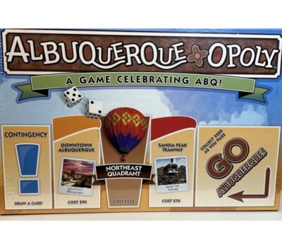 Albuquerque-opoly Board Game - A Game Celebrating ABQ-New Factory ...