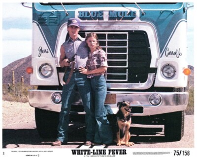White-Line Fever 1975 Original Lobby Card Jan-Michael Vincent Kay Lenz ...