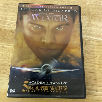 The Aviator (DVD, 2005, 2-Disc Set, Full Frame) 85393894023| eBay