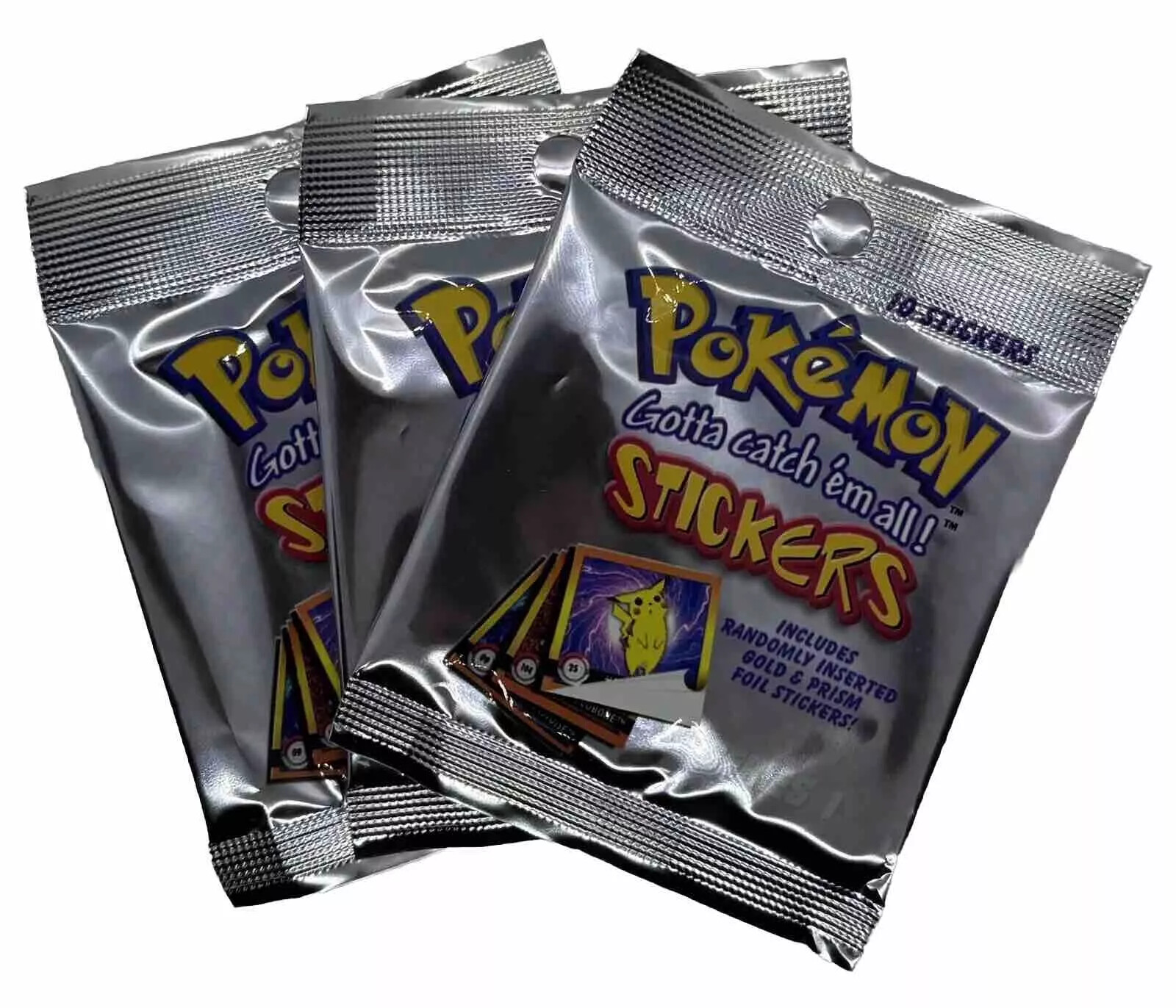 1, 2, 3, 4, 5, 6, or 10 1999 Pokemon Artbox Stickers Series 1 Booster ...