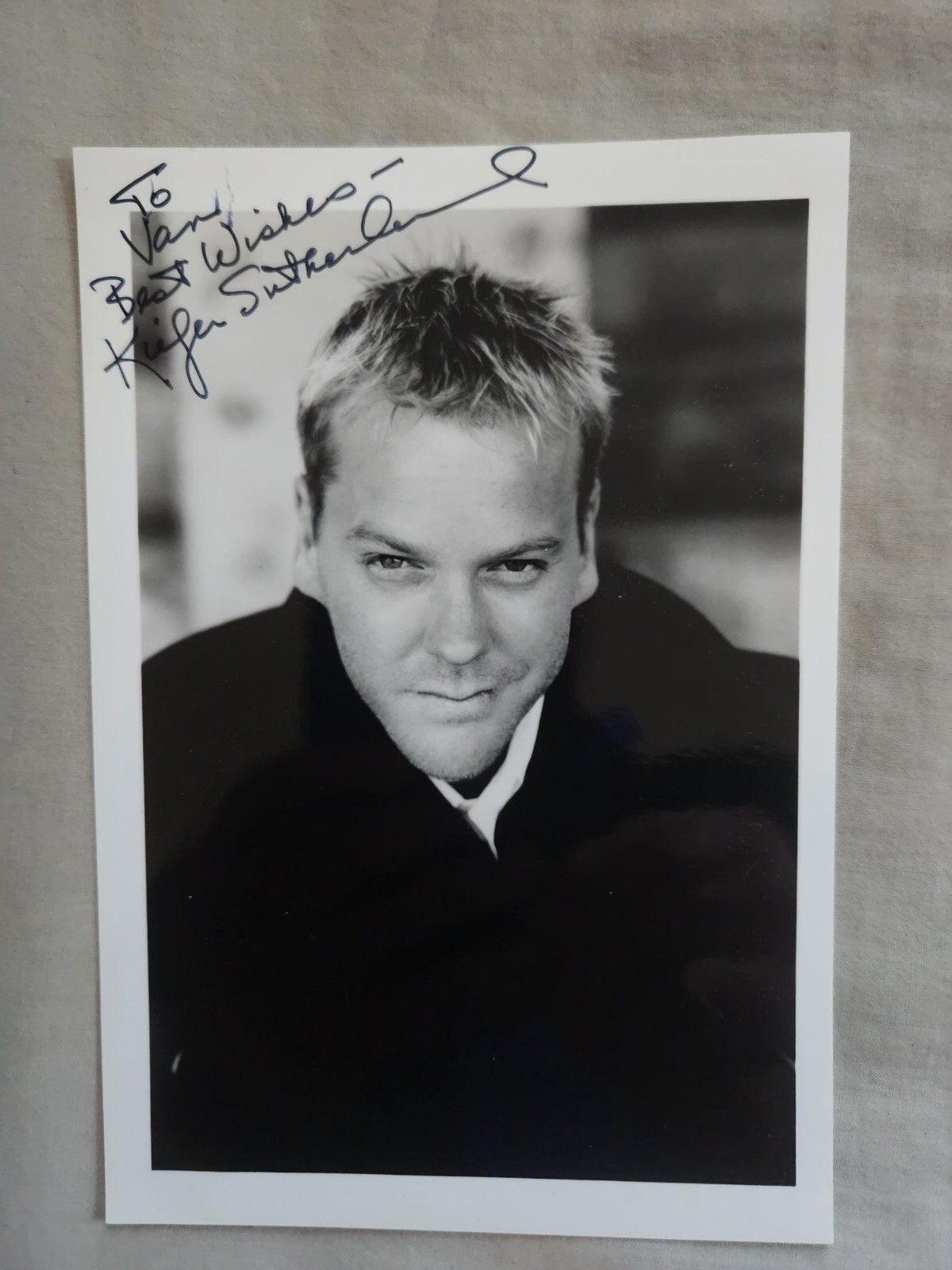 Kiefer Sutherland Autographed Photo-Excellent Condition-Very NIce! | eBay