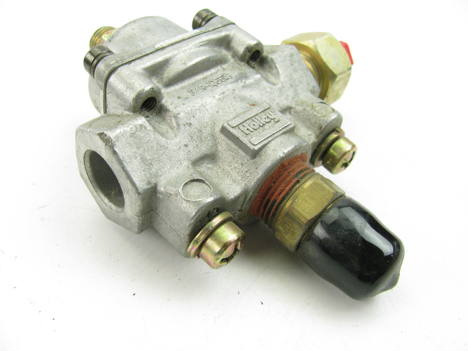 Holley 34R-10551B Adjustable Fuel Pressure Regulator Ford Truck (Dual ...