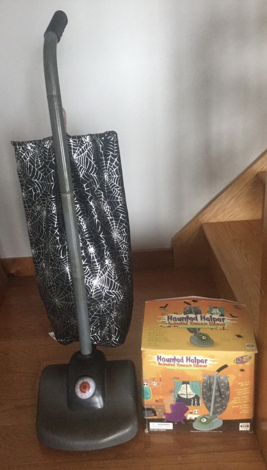 Rare Halloween Haunted Helper Vacuum Prop Bump And Go Technology | eBay