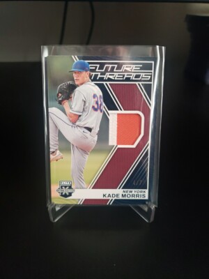 Kade Morris 2023 Elite Extra Edition Future Threasds Rookie Patch 4/7 ...