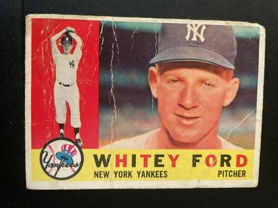 1960 Topps Baseball Classic # 35 WHITEY FORD Yankees Great LOW GRADE | eBay