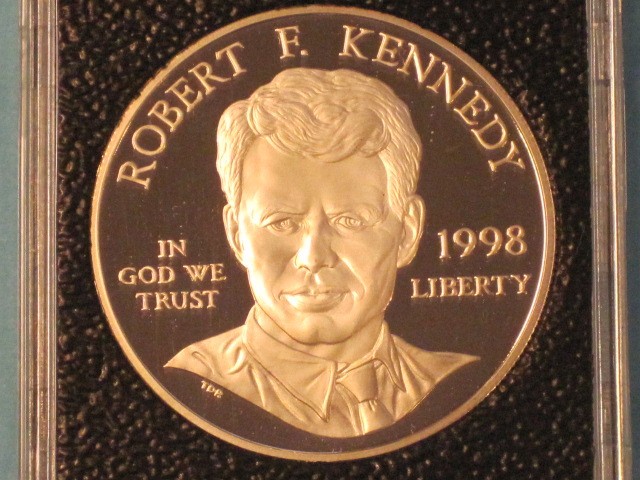 1998-S Robert F. Kennedy Proof & Uncirculated Silver Dollars | eBay