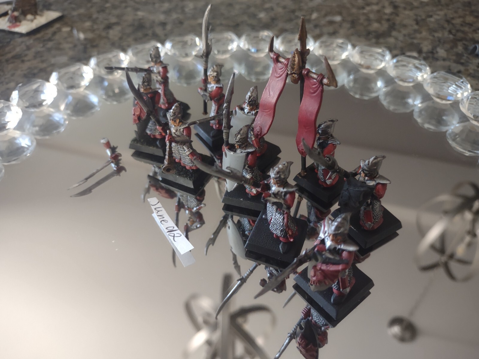 Warhammer Fantasy AOS Dark Elves Dreadspears Assembled x10 June12 | eBay