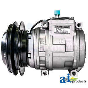A/C Compressor 4333459 fits John Deere 230LCRD 270LC 370 450LC 550LC | eBay