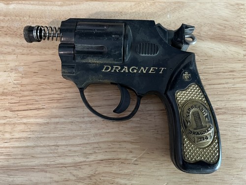 Vintage 1950's Sergeant Dragnet 714 Knickerbocker Cap Gun *Damaged* | eBay