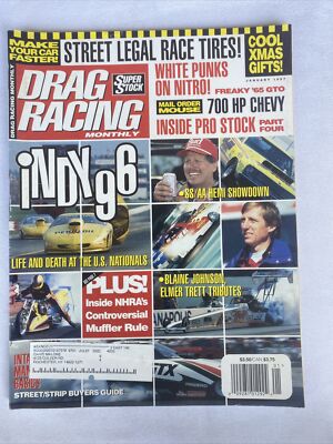 1997 January DRAG RACING MAGAZINE Super Stock (MH870) | eBay