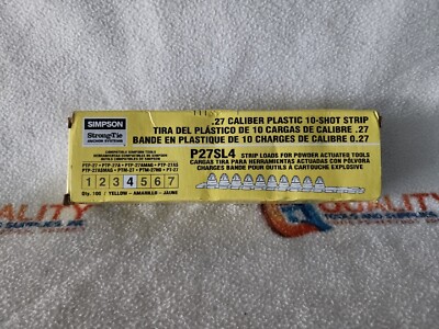 Powder Actuated Tools - 27 Caliber