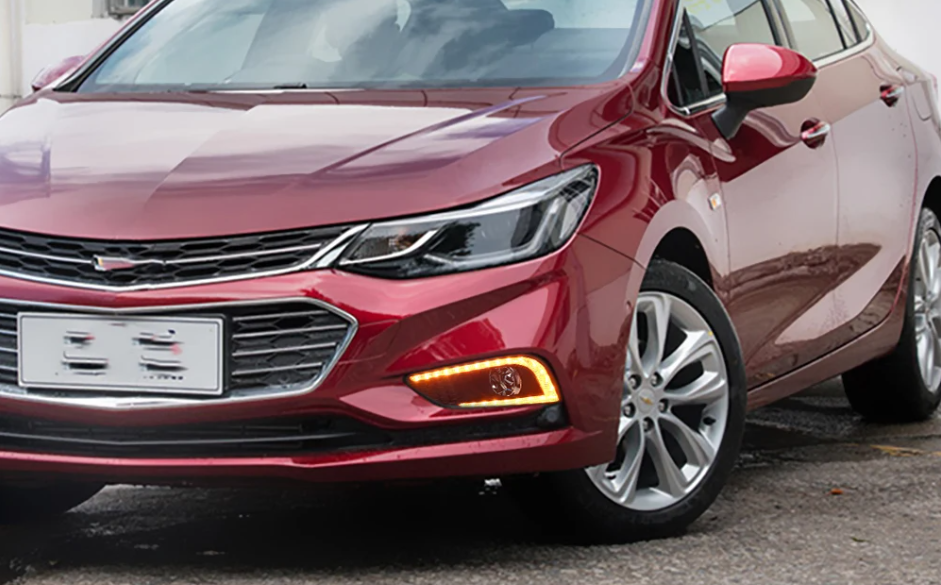 Pair 3 Color DRL LED Daytime Running Light Lamp For Chevrolet Cruze ...