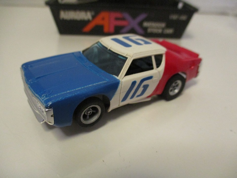 Vintage Aurora AFX Slot Car #1787:400 MATADOR STOCK CAR (red/white/blue ...