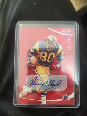 2023 Prestige Henry Ellard Xtra Points Red Auto 83/199 St. Louis Rams ...