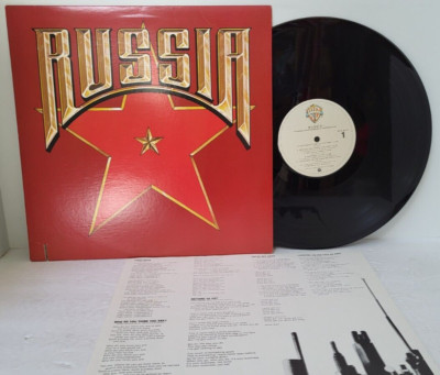 RUSSIA Self Titled 1980 LP US POMP ROCK Warner Bros BSK 3414 - Tested ...