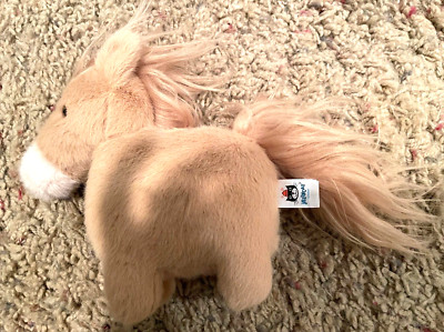 Jellycat Clippy Clop Palomino Pony Soft Beige Horse Plush Stuffed 6 ...