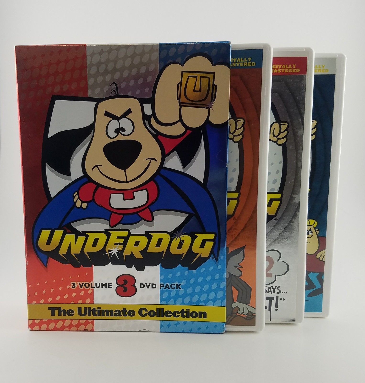 Underdog DVD VOLUME 1-3 CARTOON - REGION 1 - 6 HOURS REMASTERED ...