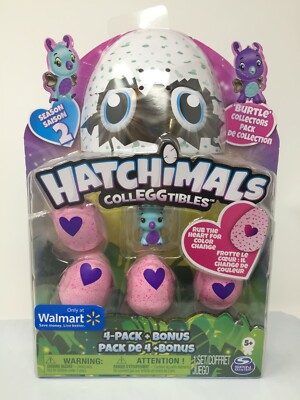 Hatchimals CollEGGtibles Season 2 Burtle Collectors Pack 4pk Exclusive ...