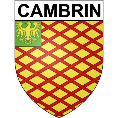 Cambrin 62 ville sticker blason écusson autocollant adhésif | eBay