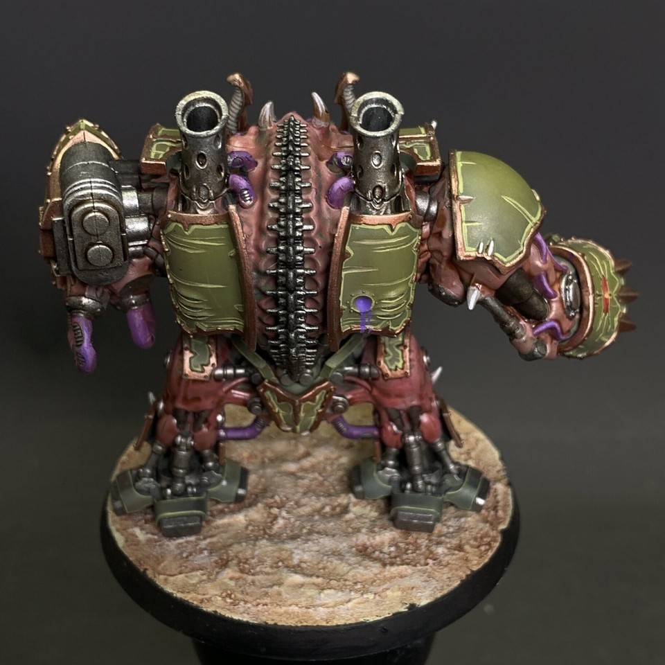 Chaos Space Marines Helbrute Figure presale painted Warhammer 40K ...