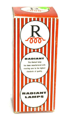 Radiant Projector Lamp DRB 115v In Box Highstown NJ USA Made Movie ...