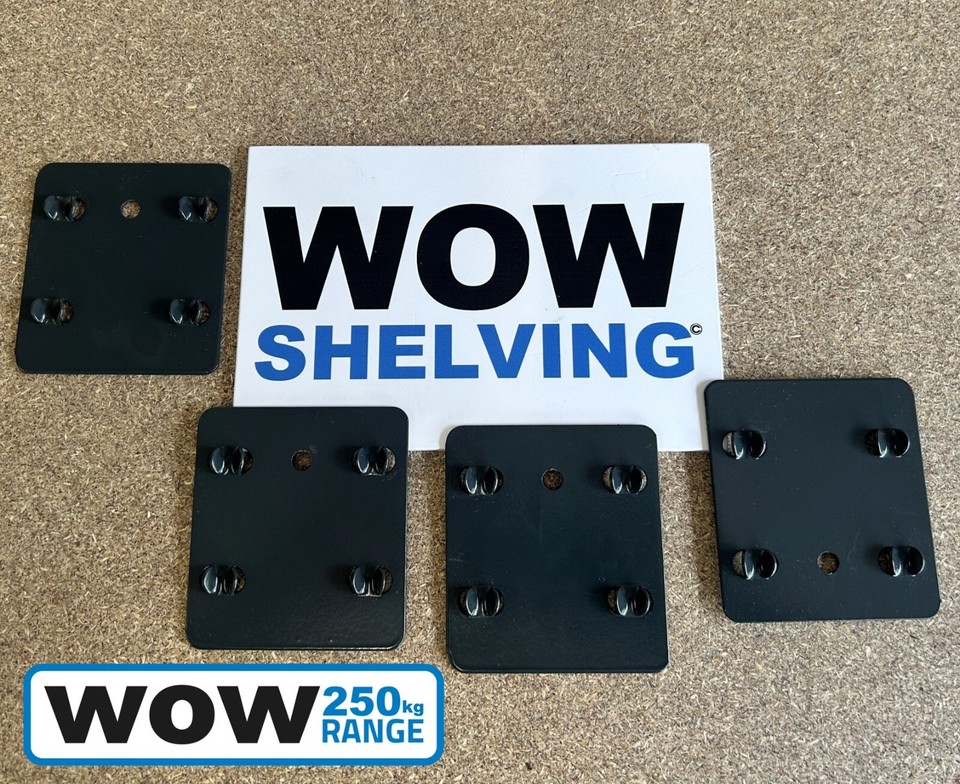 WOW250 Bay Connectors Garage Racking Clips Warehouse Shelving Heavy ...
