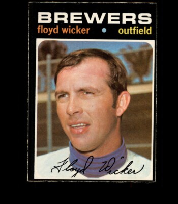 1971 FLOYD WICKER OPC #97 O PEE CHEE BREWERS EXMT *7299 | eBay