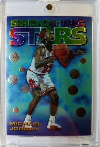 1997 97 TOPPS CHROME SHOOTING STARS Michael Jordan #6, Insert, BULLS ...