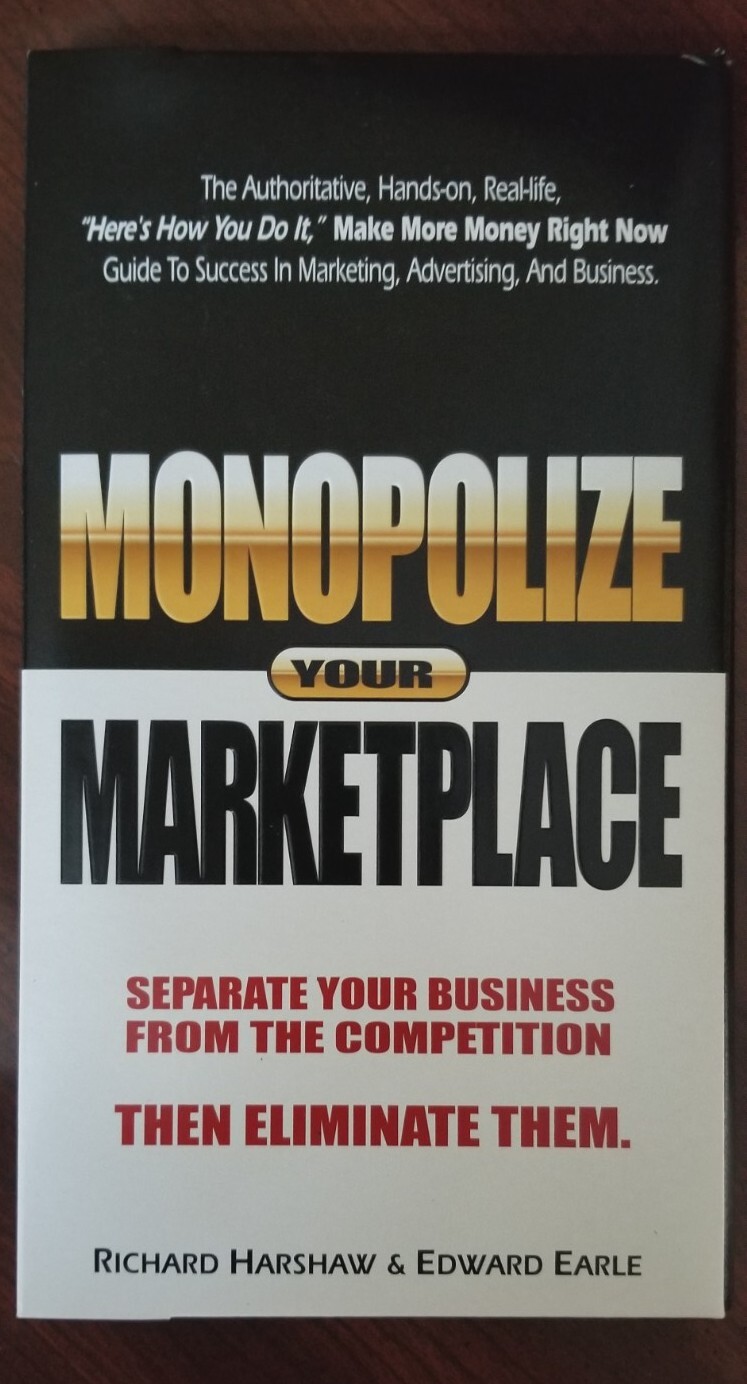 Monopolize Your Marketplace - Audio 2 ok CD Set By Harshaw, Richard ...