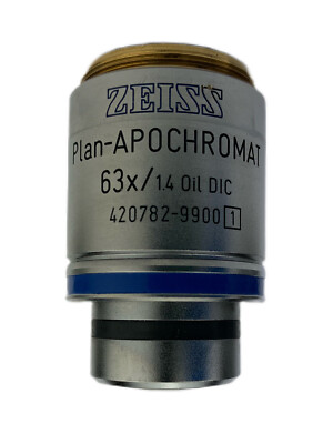 Zeiss Plan Apochromat 63x Microscope Objective M27 DIC | eBay