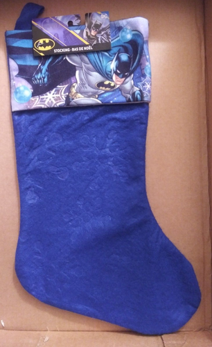 DC BATMAN BLUE Felt Christmas Stocking | eBay
