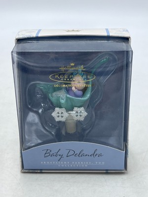 2002 Hallmark Keepsake Ornament Baby Delandra Frostlight Faeries Too ...