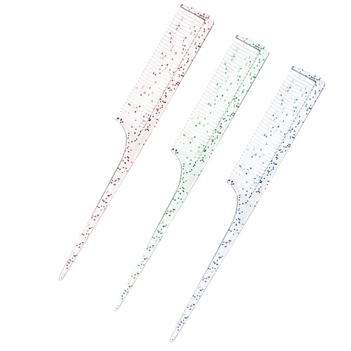 3 Pcs Plastic Pointed Tail Comb Miss Combs for Partings with Tip | eBay