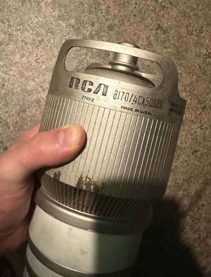 rca 8170/4CX5000A RADIAL BEAM POWER TETRODE (UNTESTED) | eBay