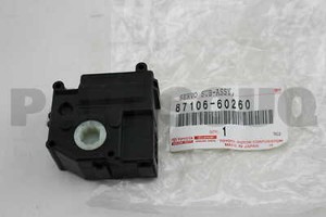 8710660260 Genuine Toyota DAMPER SERVO SUB-ASSY, AIR CONDITIONER ...