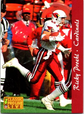 1993 Pro Line Live #221 Ricky Proehl | eBay