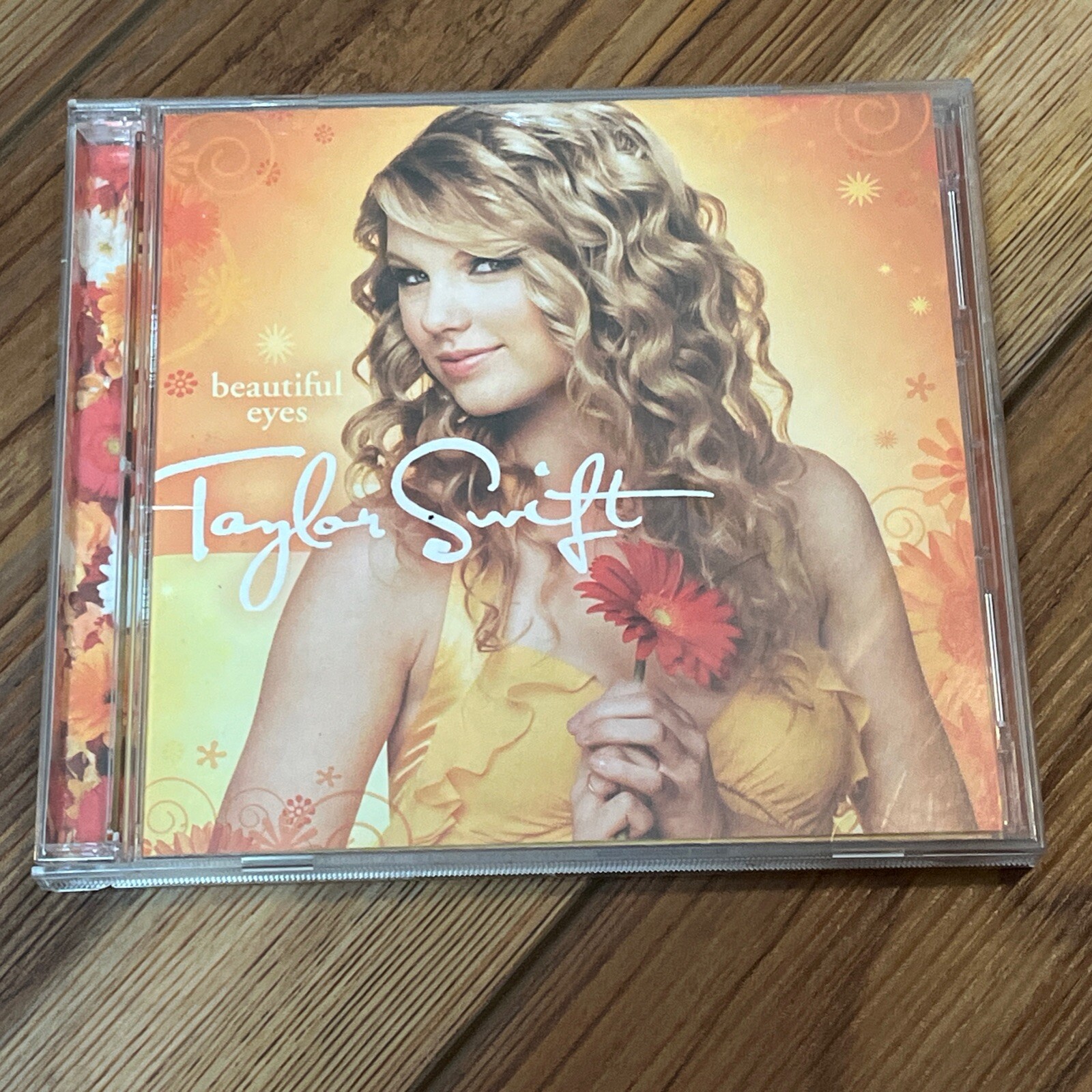Beautiful Eyes CD And DVD by Taylor Swift 2008 Big Machine Records Tested