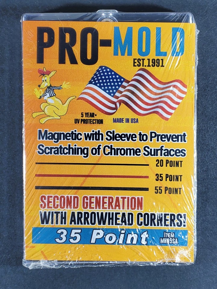 PRO MOLD Magnetic Card Holders Original +1st 2nd & 3rd Gen w/ Sleeve ...