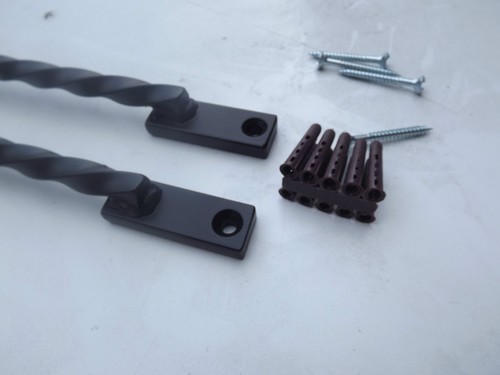 2x 800mm 12mm TWISTED BARS SECURITY WINDOW BAR GRILLS FOR HOME SHED ...