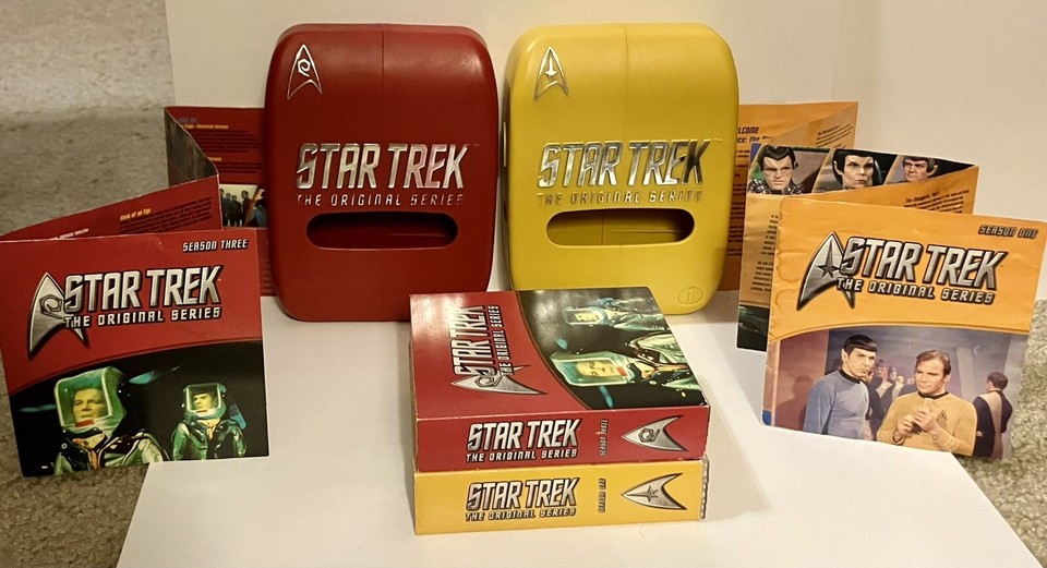 Star Trek The Original Series Seasons 1 & 3 Remastered DVD Set | eBay
