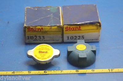 STANT Lot of 2 Mixed Radiator Caps 10225,10233 | eBay