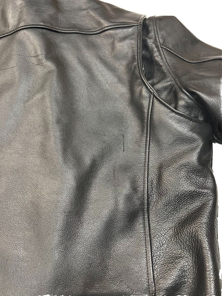 XL Harley Davidson USA Made Independence Medium Black Leather Jacket ...